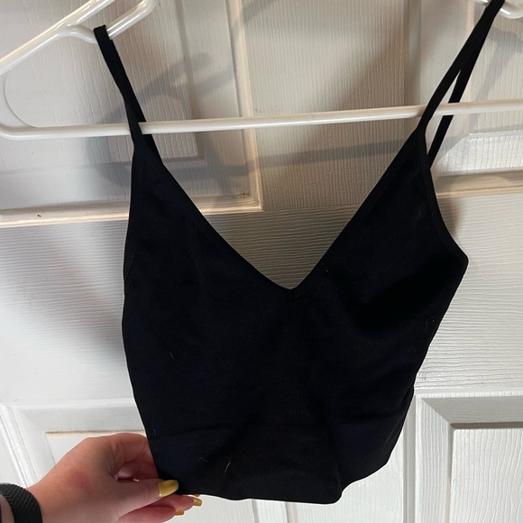 Tops | Basic Black Tank | Poshmark
